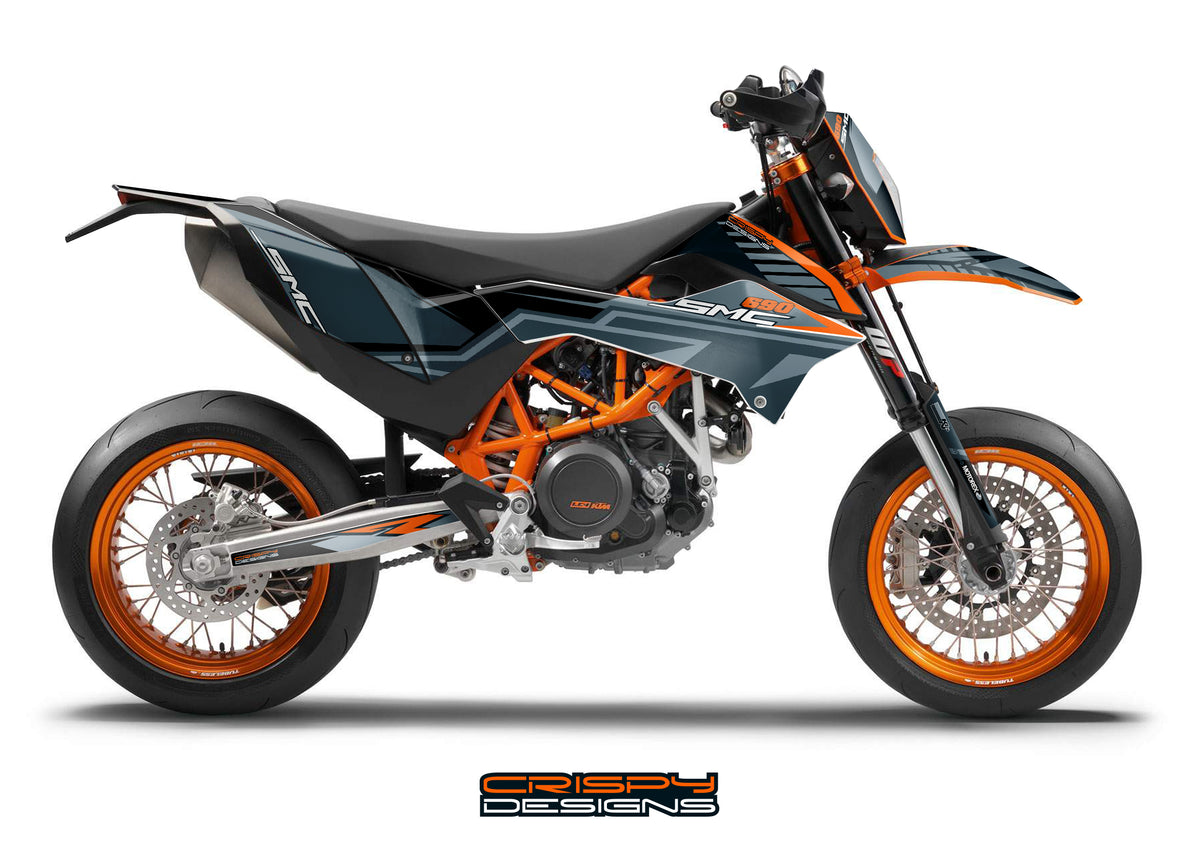 KTM 690 SMCR 2013 - 2018 – Crispy Designs | Specialist in custom KTM ...