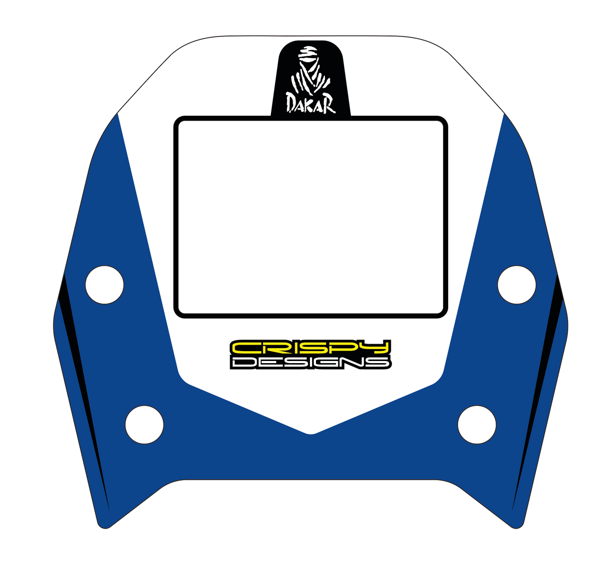 Simpkin - Yamaha Tenere 700 screen decal – Crispy Designs | Specialist ...