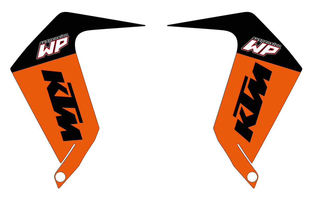 Martens - Custom KTM 990 ADV fender decals – Crispy Designs ...