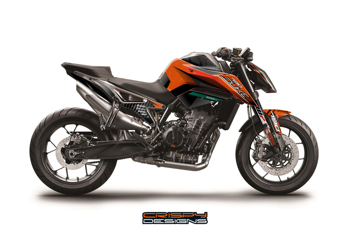 KTM 790 Duke 'APX1' decal kit – Crispy Designs | Specialist in custom ...