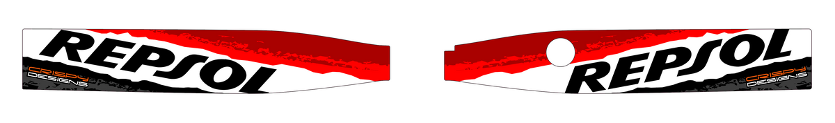 KTM ADV 9X0 Repsol swingarm decals – Crispy Designs | Specialist in ...