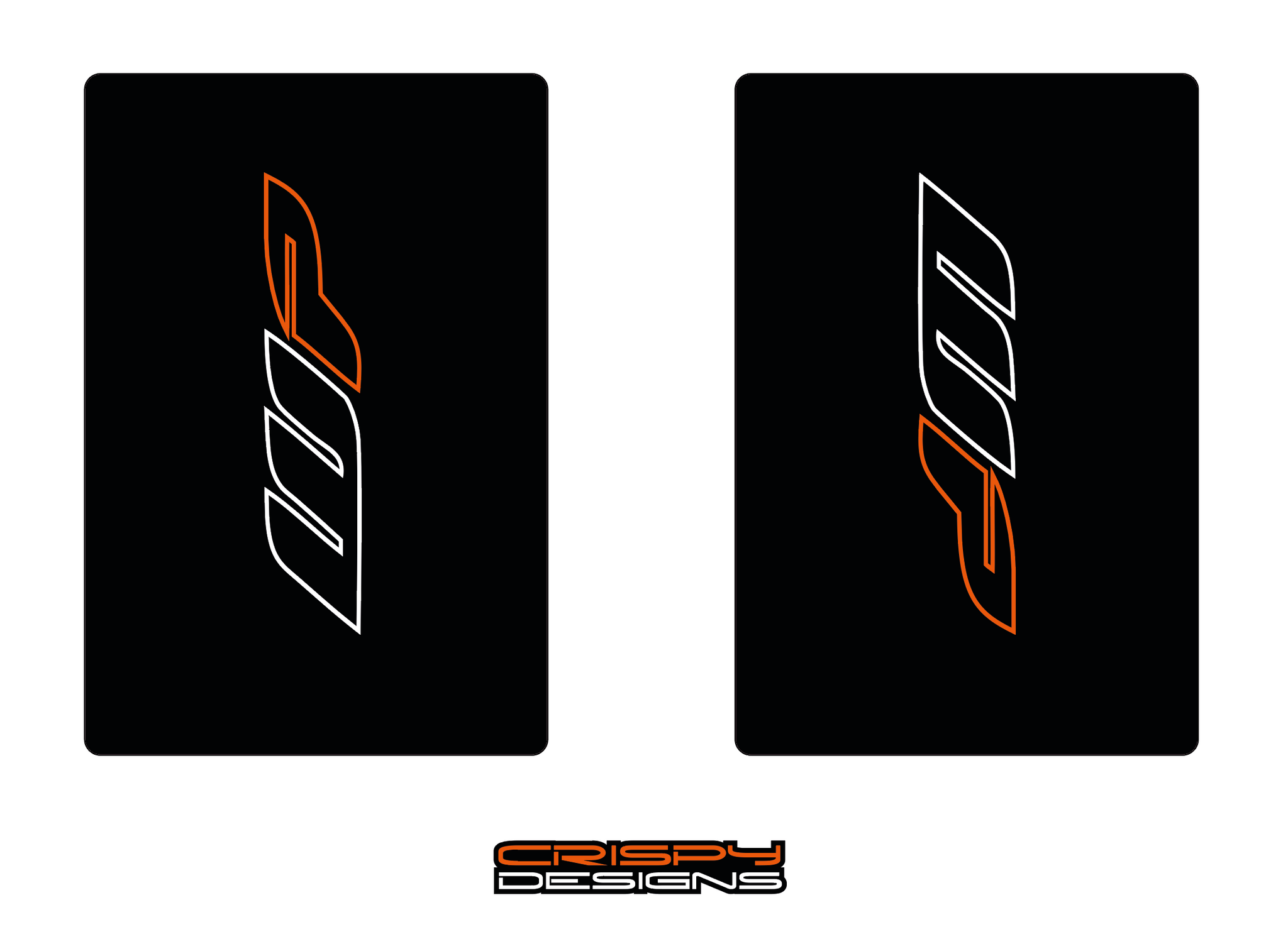 OPPEDAL - New style WP fork wraps – Crispy Designs | Specialist in ...