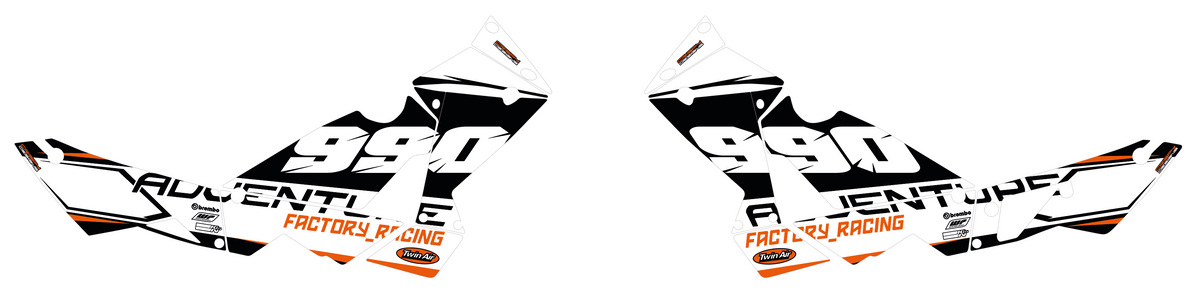 KEITH - Custom KTM '990 Adventure' decal kit – Crispy Designs ...
