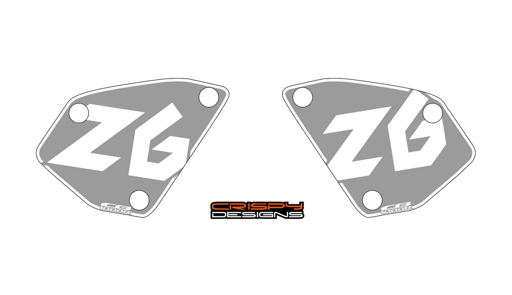 Honda CB1000R NSC number board decal set – Crispy Designs | Specialist ...