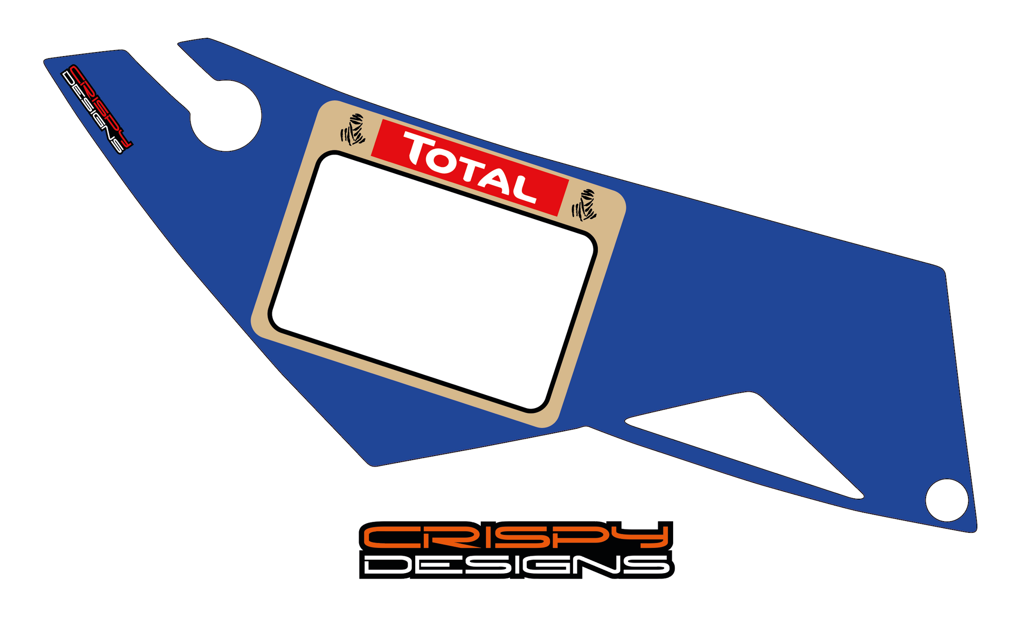 Parks - KTM 990/950 Dakar Rally number boards set – Crispy Designs ...