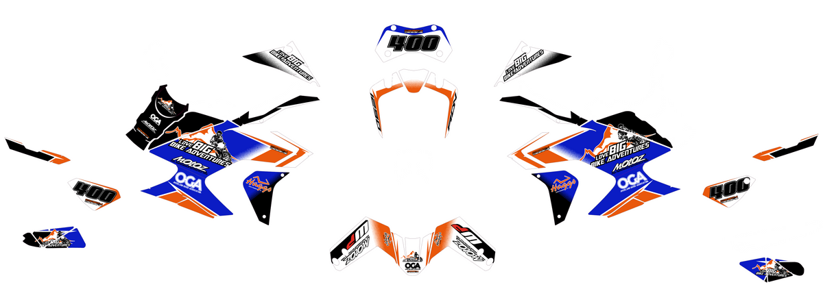 Love - Custom KTM 1290 Super ADV decals – Crispy Designs | Specialist ...