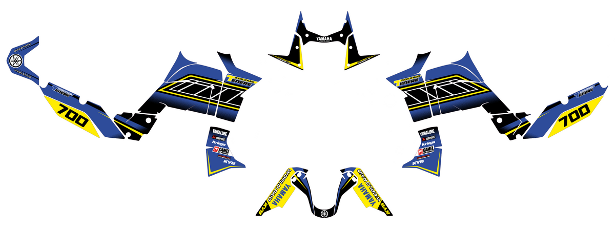 De’Bell custom Tenere World Raid decal set – Crispy Designs ...