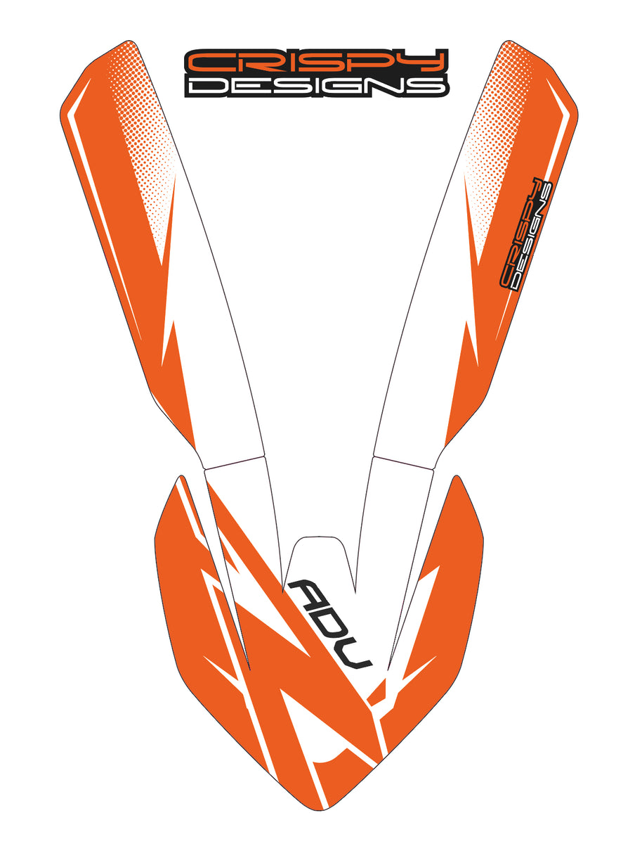 Marzec - Custom KTM 790 ADV FTY fender – Crispy Designs | Specialist in ...