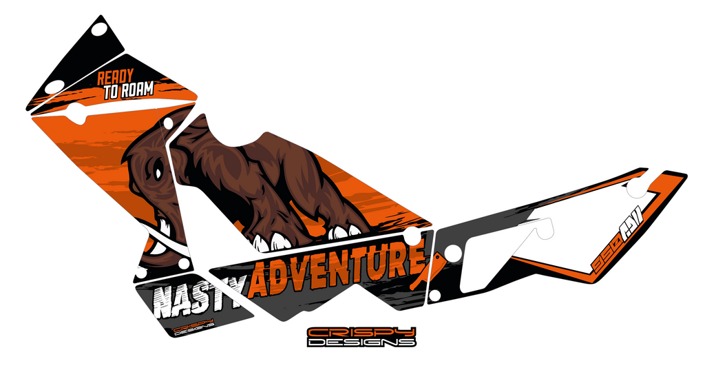 Seb - Custom KTM Adventure decals – Crispy Designs | Specialist in ...